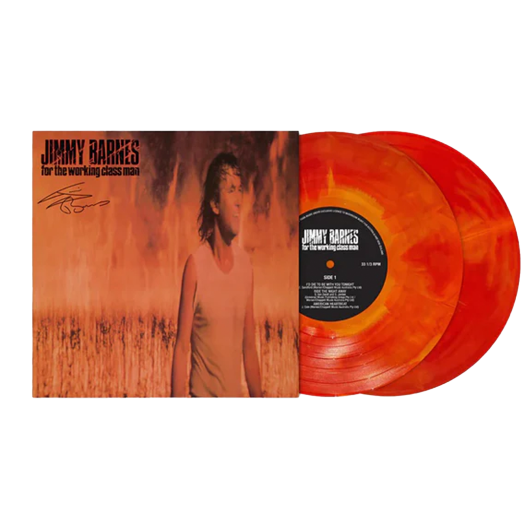 JIMMY BARNES | FOR THE WORKING CLASS MAN (40TH ANNIVERSARY SIGNED FLAM ...