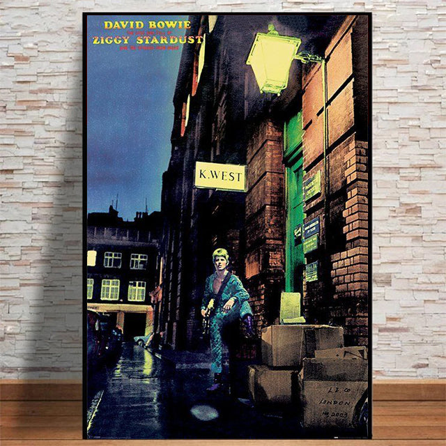 DAVID BOWIE ZIGGY STARDUST ALBUM POSTER 9 – Real Groovy