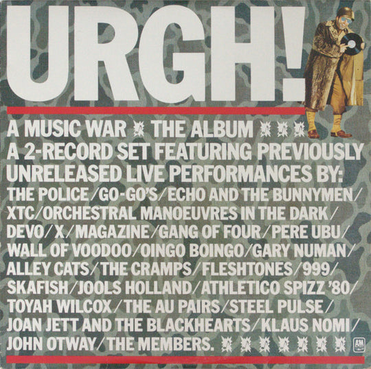 VARIOUS 80S | URGH A MUSIC WAR - 2LP - US – Real Groovy