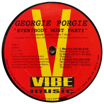 GEORGIE PORGIE | EVERYBODY MUST PARTY 2X12 - US - GENERIC SLEEVE WITH ...